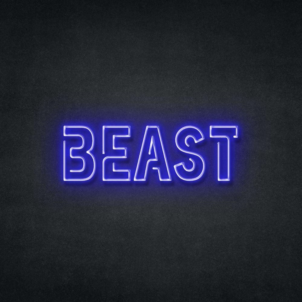 Beast Neon Sign